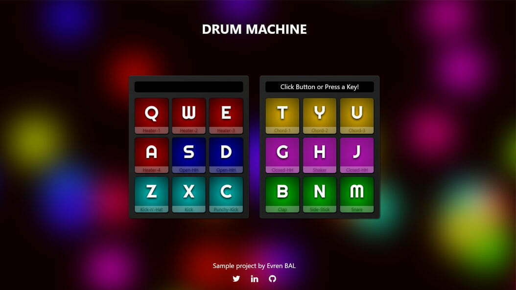 Drum Machine - Evren BAL